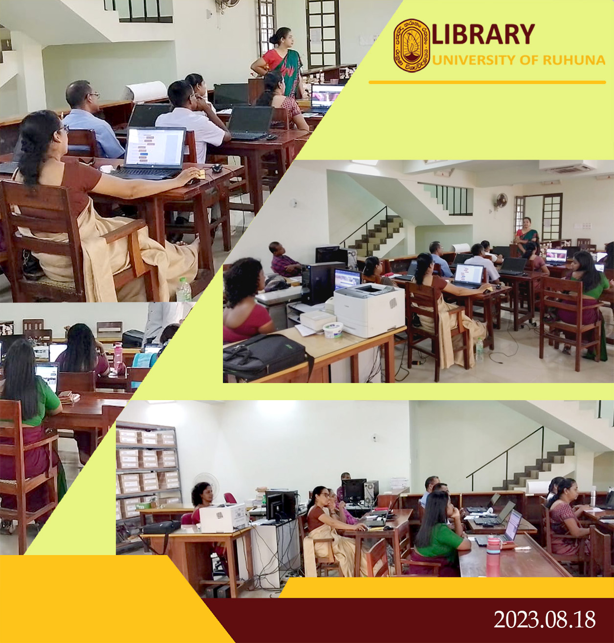 Workshop for Library Information Assistants – Day 01 – Library